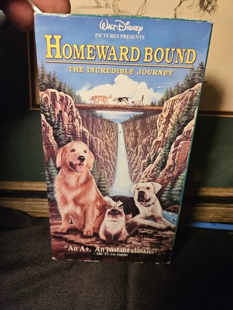 HOMEWARD BOUND: THE Incredible Journey (VHS, 1993) £5.43 - PicClick UK