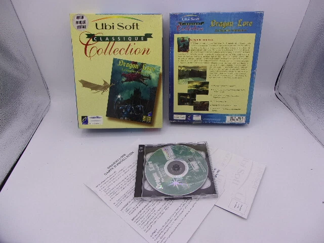 COFFRET BIG BOX DRAGON LORE The legend begins. jeu PC cdrom. 1994. EUR ...