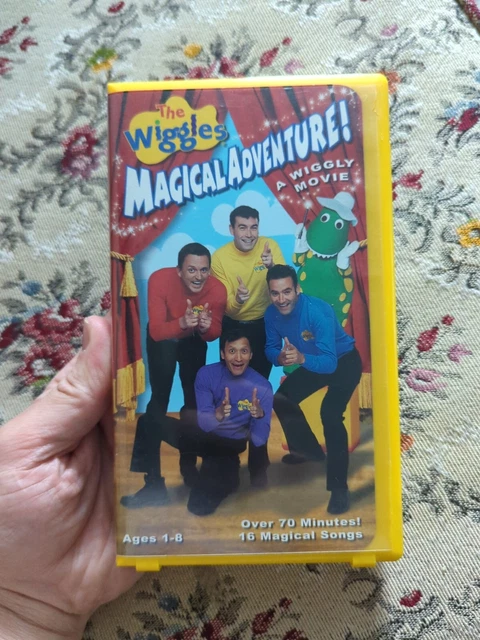 The Wiggles Magical Adventure A Wiggly Movie Magical Songs Vhs Tested
