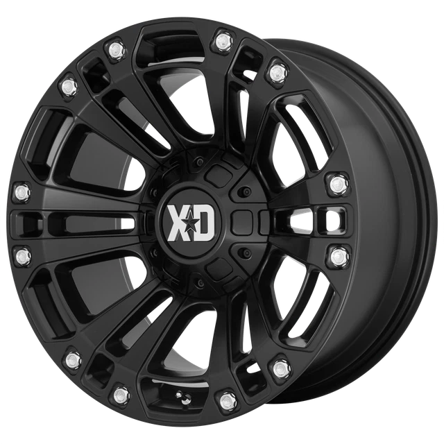 20X10 XD SERIES XD851 Monster 3 Satin Black Wheels 5x5/5x5.5 (-18mm ...