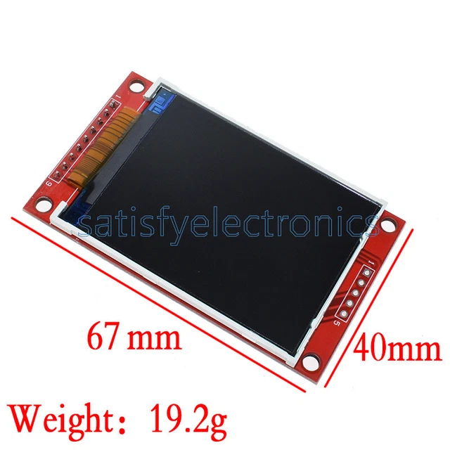2.2& 2.2 INCH SPI TFT LCD Display module 240x320 ILI9341 51/AVR/STM32 ...
