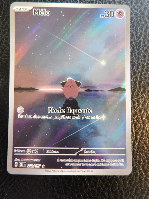 CARTE POKÉMON : Mélo 202/197 OBF Flammes Obsidiennes Française EUR 5,00 ...