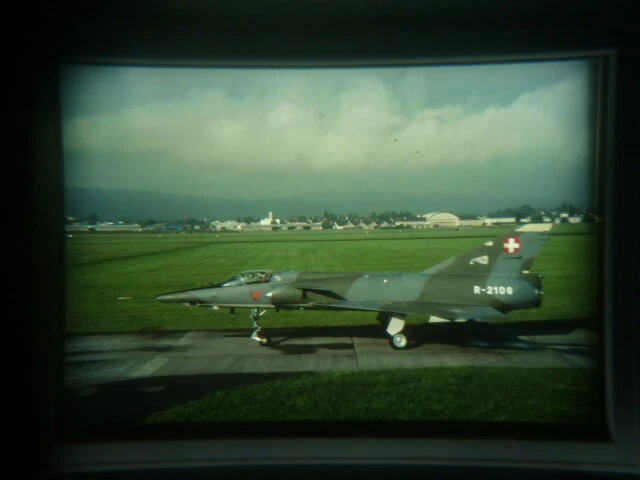 1996 SWISS AIR Force Mirage IIIRS R-2106 Dubendorf military aircraft ...