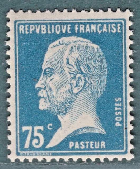 TIMBRE FRANCE 1923-26 Pasteur N° 177-N**.Tb-Vscan Rv-U545 EUR 1,00 ...