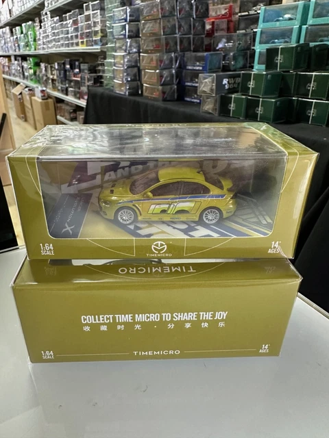 MITSUBISHI LANCER EVO X Fast & Furious 1/64 Diecast Car Model By Time ...