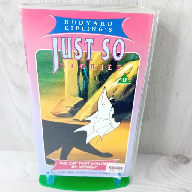 JUST SO STORIES The Cat That Walked Himself Vhs Tape - Rare Retro Movie ...