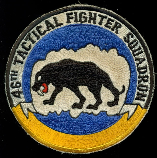 USAF 46TH TACTICAL Fighter Squadron Patch S-3 EUR 16,78 - PicClick FR