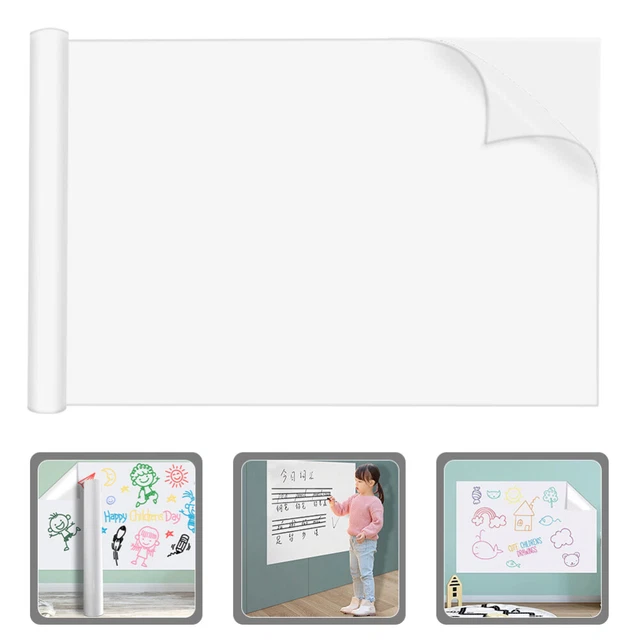WHITEBOARD STICKER ROLL Self-Adhesive Film Chalkboard Wallpaper for ...