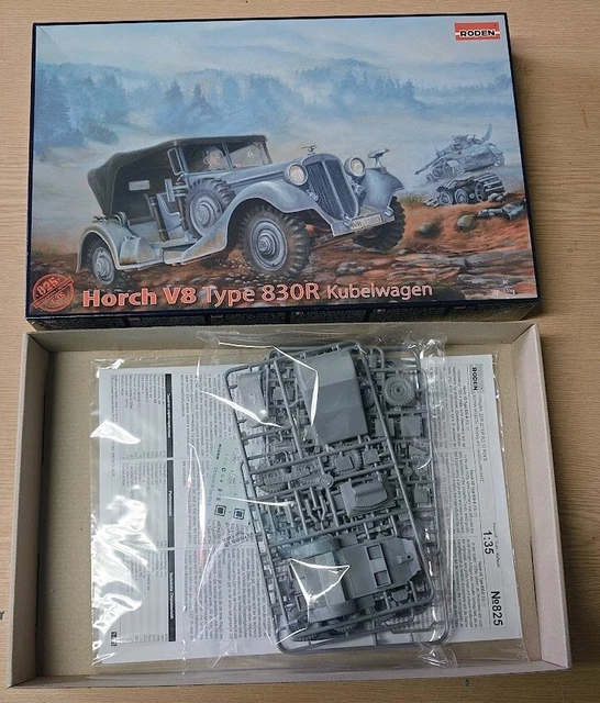 KÜBELWAGEN HORCH V8 Type 830R von Roden 1/35 EUR 28,10 - PicClick DE