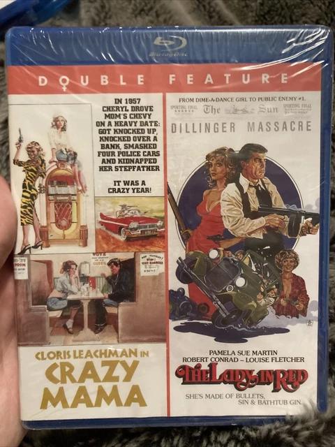 CRAZY MAMA & The Lady In Red Blu ray Scream Factory Replacement Disc ...