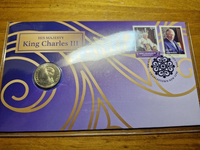 AUSTRALIA PNC - 2024 His Majesty King Charles III Effigy 2023 RAM UNC $1 Coin $40.00 - PicClick AU