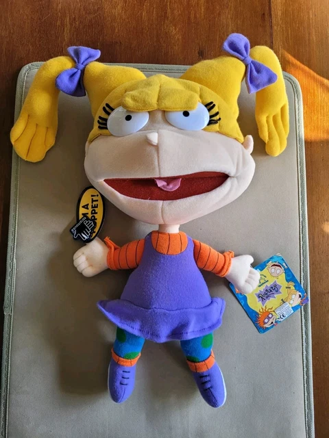 VINTAGE RUGRATS ANGELICA Plush Hand Puppet 1998 With Tags £24.99 ...