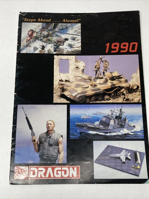 VGT - 1990 Dragon Models Limited Catalog Hobby - Military Model Kit $23 ...