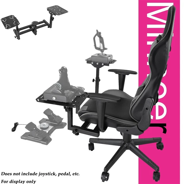 MINNEER FLIGHT SIM Cockpit Stand Fit Logitech X52 X56 Racing Seat ...