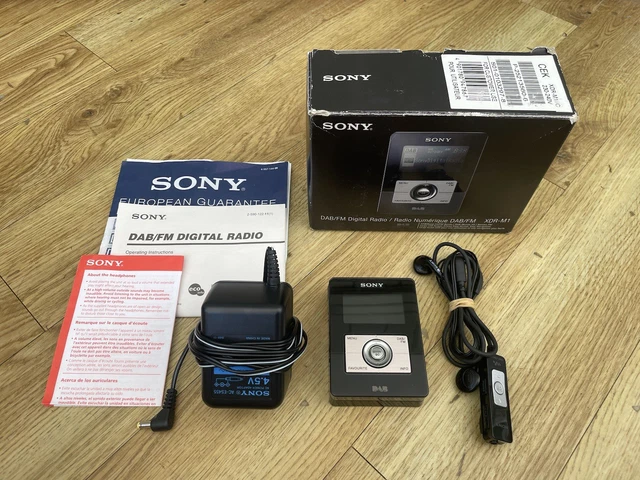SONY XDR-M7 DAB/FM Digital Portable Radio Boxed £42.28 - PicClick UK