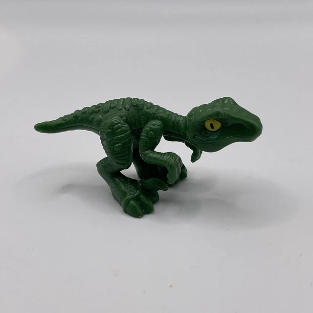 JURASSIC WORLD CAMP Cretaceous Blue Green Raptor Dinosaur Action Figure ...