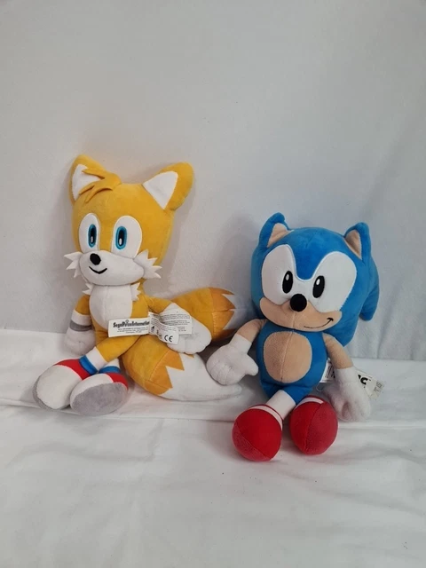 RARE SONIC THE Hedgehog & Tails plush. Sega Prize International £40.00 ...