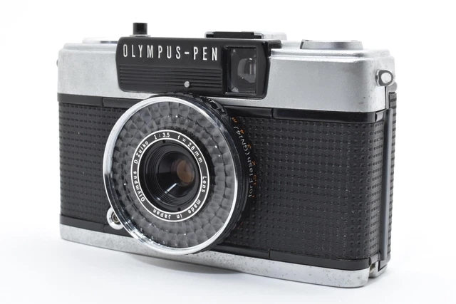 [ALMOST MINT] OLYMPUS Pen EE-3 EE3 Red Flag OK！Half Frame Film Camera ...