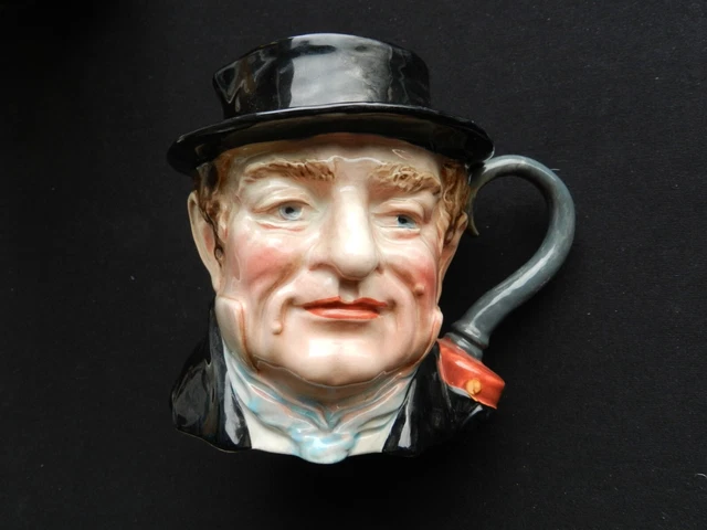 BESWICK CHARLES DICKENS Captain Cuttle Character Toby Jug, No: 1120 ...