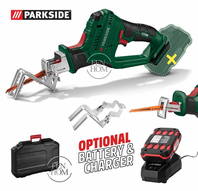 PARKSIDE 20V CORDLESS Garden Pruning Saw Brunch Cutter - Optional Bat ...