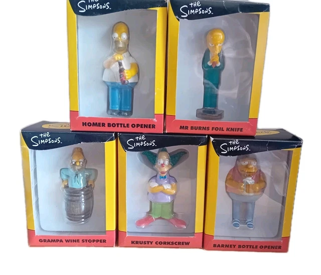 HOMER SIMPSON +4. Complete set of Unique Concepts The Simpsons Bar ...