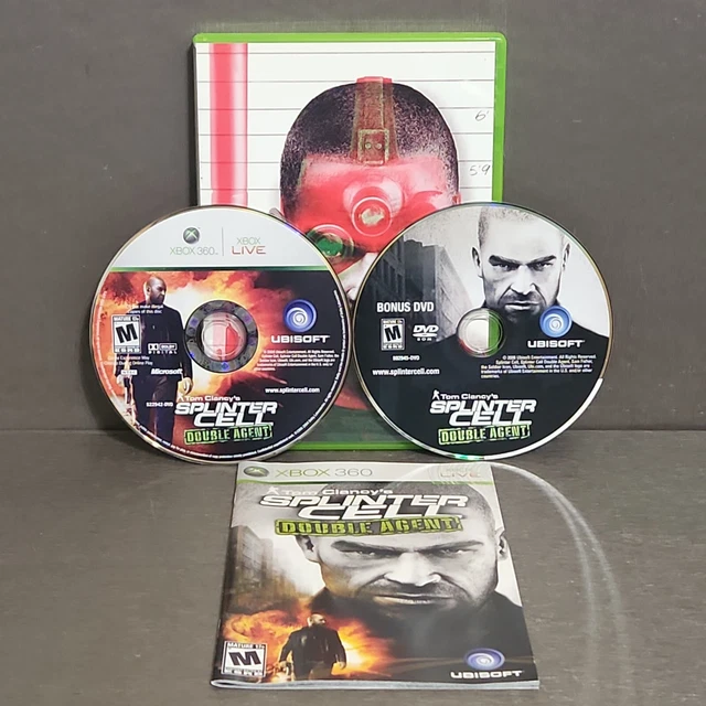TOM CLANCYS SPLINTER Cell Double Agent Limited Collectors Edition (Xbox ...