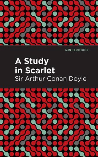 A STUDY IN Scarlet par Arthur Conan, livre à couverture rigide Sir ...