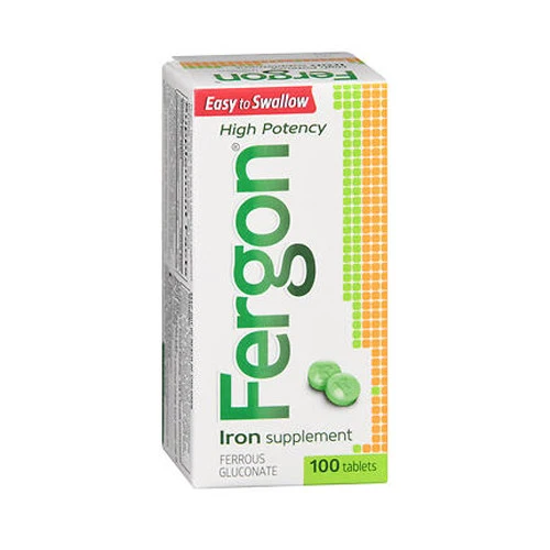 FERGON IRON SUPPLEMENT Tablets 100 Tabs By Fergon £19.21 - PicClick UK