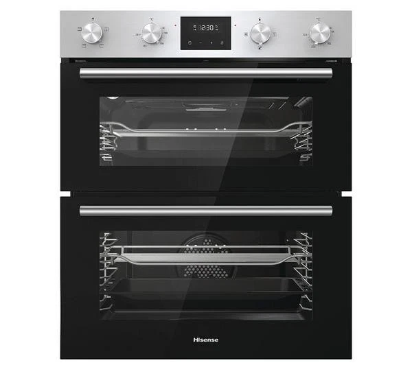 HISENSE ELECTRIC BUILT-IN Double Oven - Black BID95211BGUK £258.18 ...