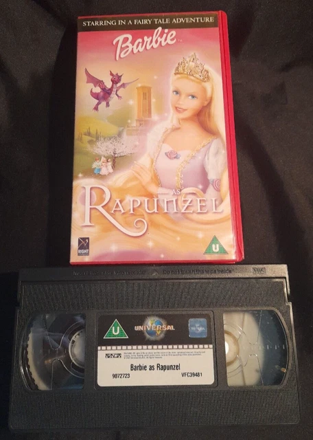 BARBIE AS RAPUNZEL (VHS 2002) £4.99 - PicClick UK