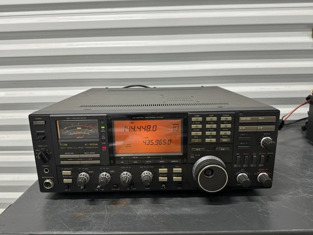 TRANSCEPTOR DE RADIOAFICIONADO todo modo Icom IC-970A VHF UHF EUR 1.055 ...