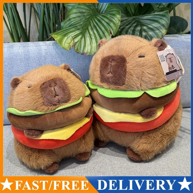 SOFT CUTE CAPYBARA Animals Toy Plush Capybara Toy Creative Mini Home ...