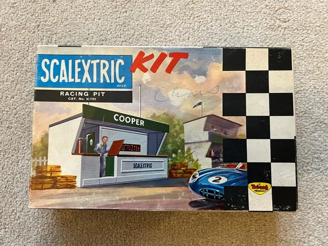 TRI-ANG SCALEXTRIC KIT K/701 Racing Pit Building - Empty Box £14.75 ...
