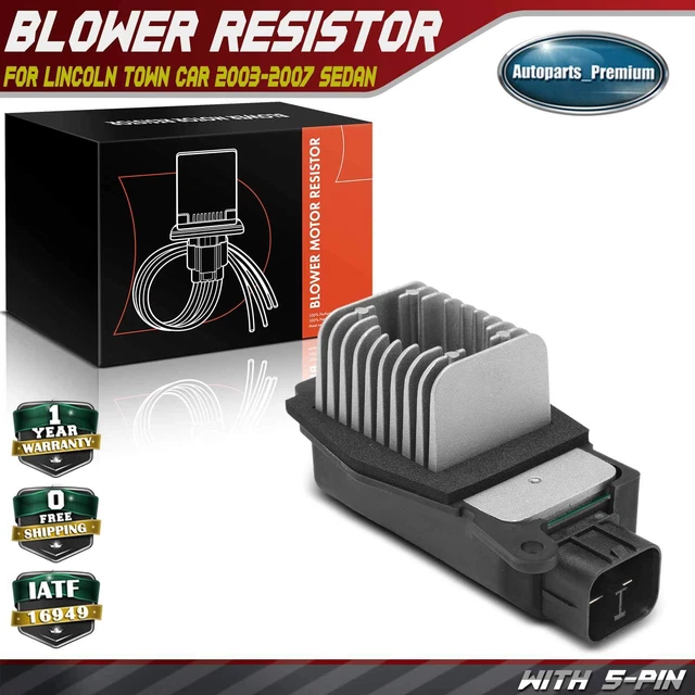 HVAC HEATER BLOWER Motor Resistor for Lincoln Town Car 2003-2011 ...