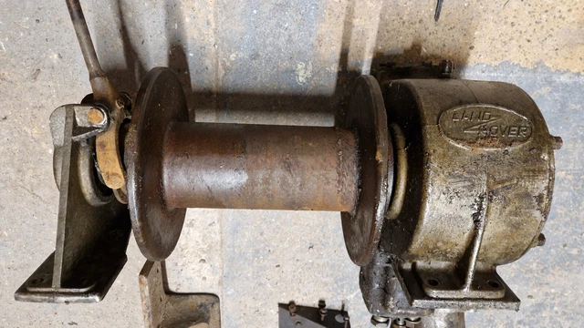 LAND ROVER SERIES PTO Hydraulic Winch £600.00 - PicClick UK