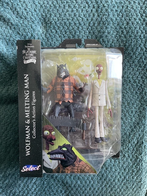 NIGHTMARE BEFORE CHRISTMAS Diamond Select Wolfman And Melting Man £150. ...