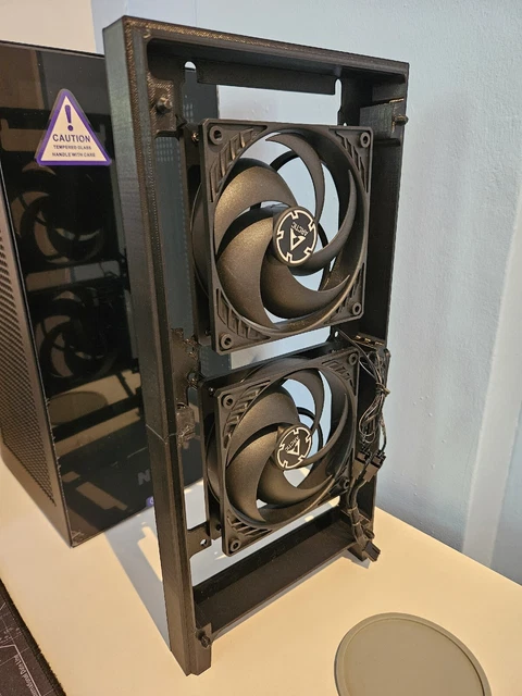 NZXT H1 V1 Rear Fan Mod With Fans And Splitter Cooler EUR 41,96 ...