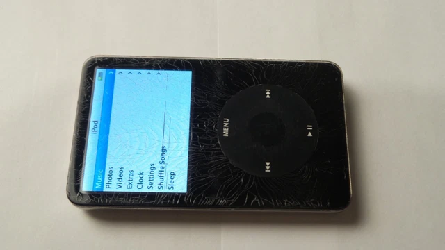 APPLE IPOD BLACK 30GB 5th Generation Classic Handheld MP3 & Video ...