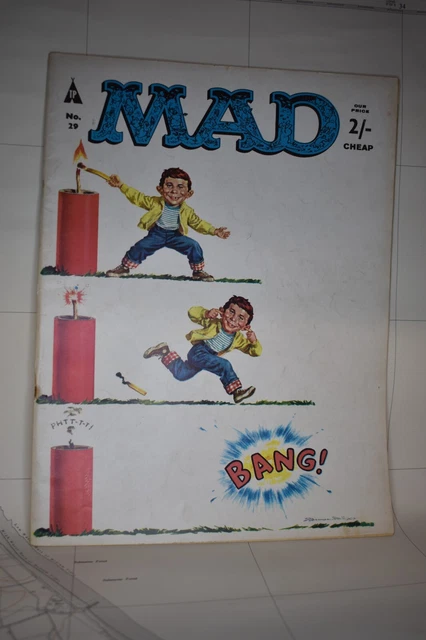 VINTAGE MAD MAGAZINE 1960s UK Issue # 29 £15.00 - PicClick UK