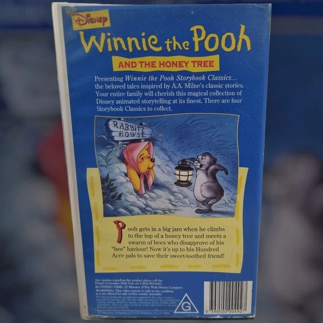 WINNIE THE POOH And The Honey Tree(Disney StoryBook Classic, Vintage ...