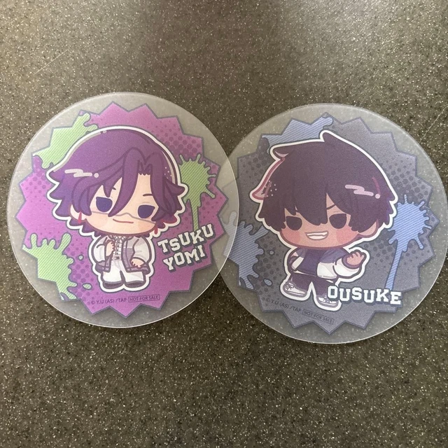 TOUGEN ANKI GIGO Taiyaki Bonus Coaster Momotaro Ousuke Tsukuyomi EUR 56 ...