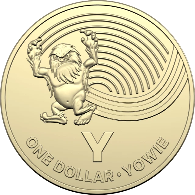 2019 AUSTRALIA POST Great Aussie Coin Hunt -Letter 'Y' - Yowie, $1 Coin ...
