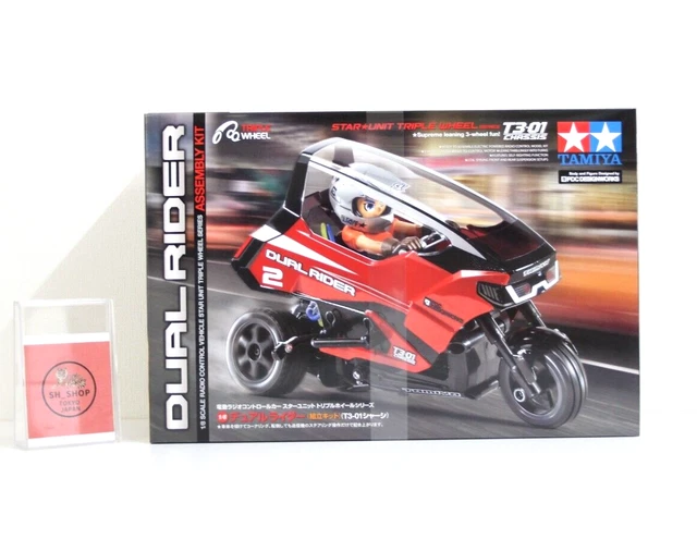 NEW TAMIYA 1/8 RC Star Unit Triple Boy No.07 Dual Rider T3-01 Chassis ...