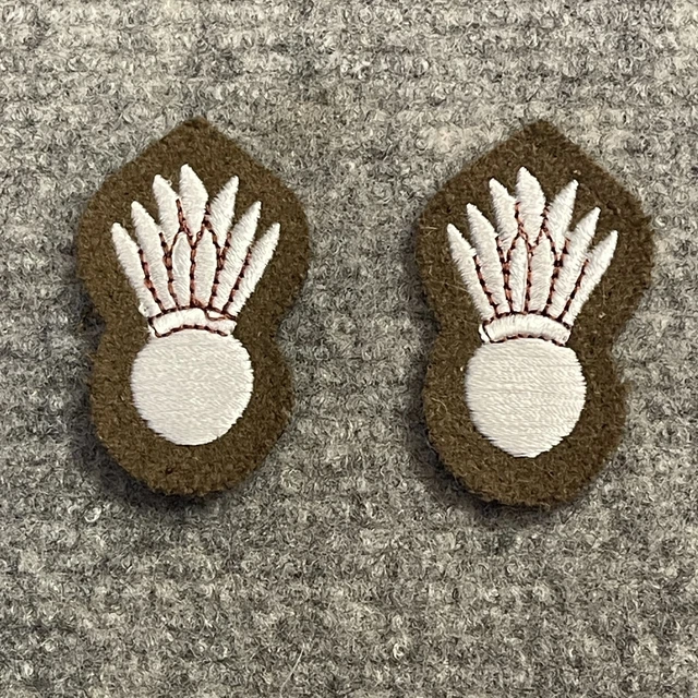 BRITISH ARMY SURPLUS No.2 FAD Royal Engineers Arm Badges, Sergeant ...