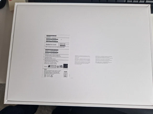 APPLE MACBOOK PRO Empty Box (A2238) £12.00 - PicClick UK