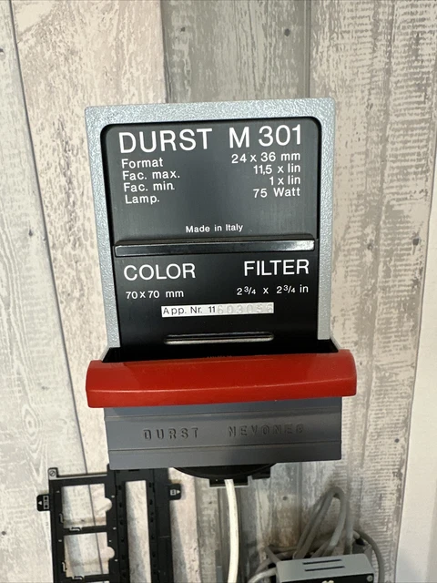 DURST M301ENLARGER WITH CLS35 Colour & TRA35 Transformer, Minolta Lens ...