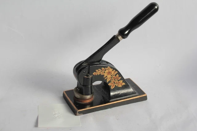 PRESSE POUR CACHET à sec Famille Borthwick Écosse XIXe siècle (58457 ...