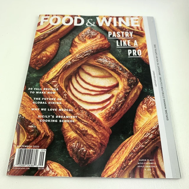FOOD & WINE Magazine September 2020 Pastry Live A Pro 30 Fall Recipes ...
