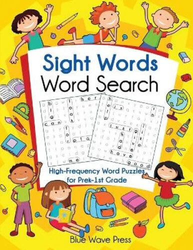 SIGHT WORDS WORD Search: High-Frequency Word Puzzles for Prek-1st Grade ...