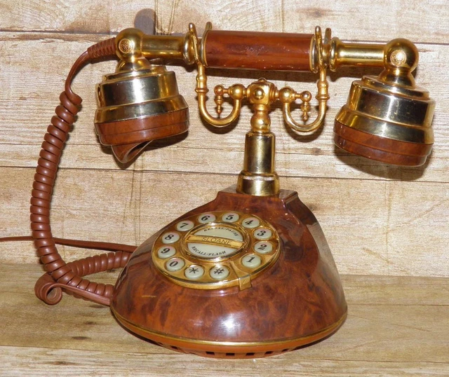 VINTAGE 'SLOANE' BAKELITE Push Button Telephone By Astral International ...